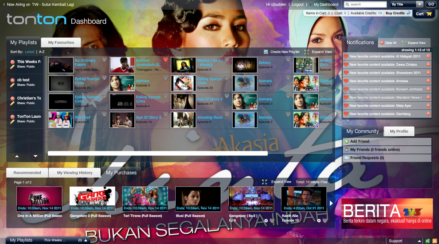 Tonton IMP | Boom Labs | OTT & IPTV Video Streaming Applications