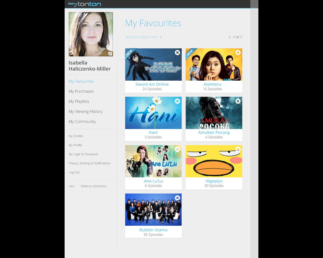 myDashboard | Boom Labs | OTT & IPTV Video Streaming Applications